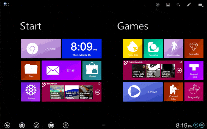 Coloque a interface Metro do windows 8 no seu tablet com Android ...