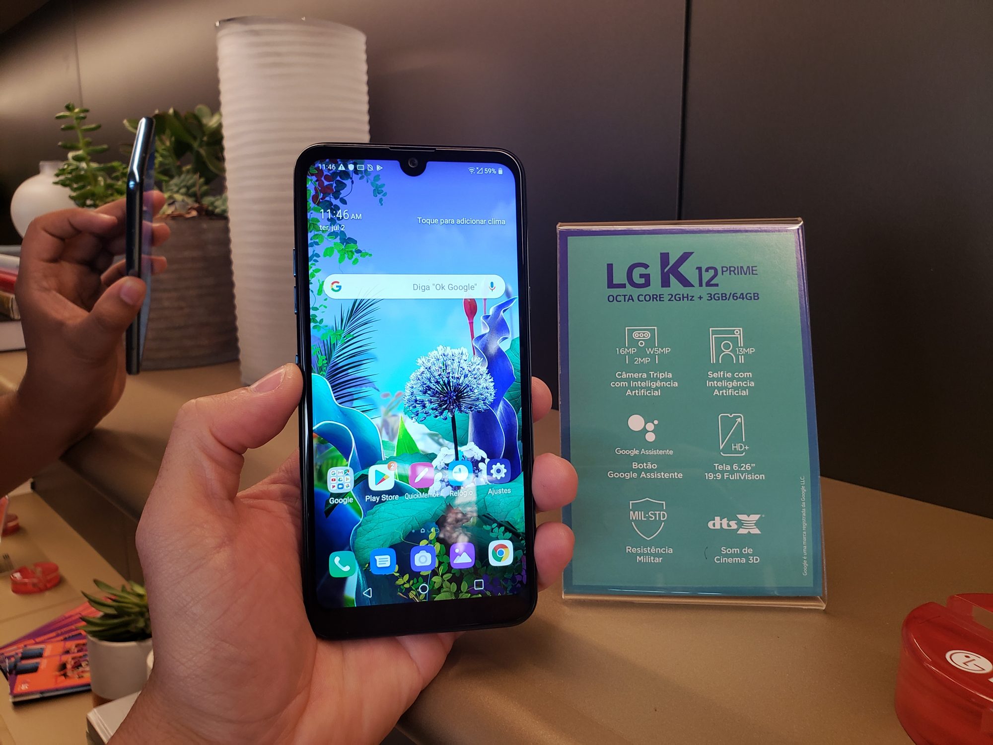 LG apresenta K12 Max e K12 Prime a partir de R$ 1.299 | Tekimobile
