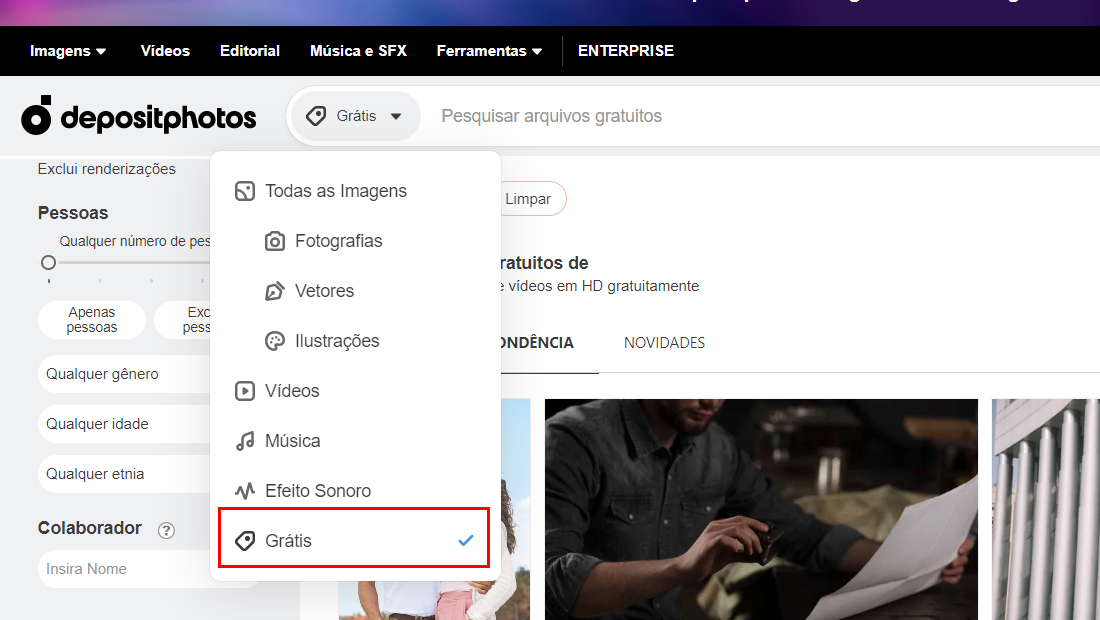 DepositPhotos: como baixar fotos sem restrição